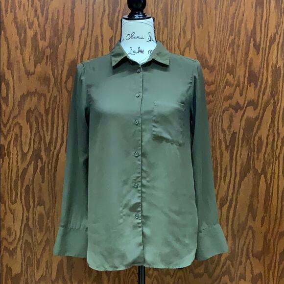 Joan Vass | Tops | Joan Vass New York Button Down Shirt | Poshmark